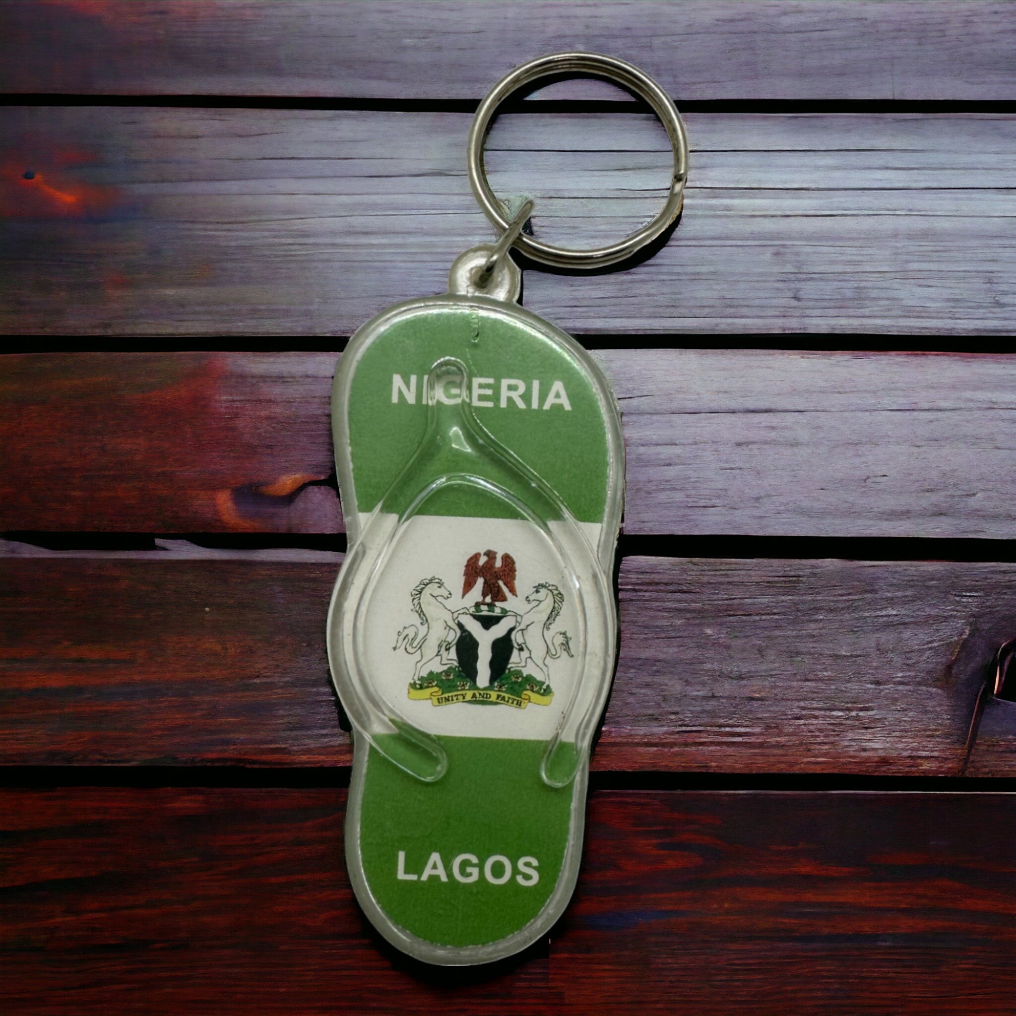 Lagos State Nigeria Key Chain