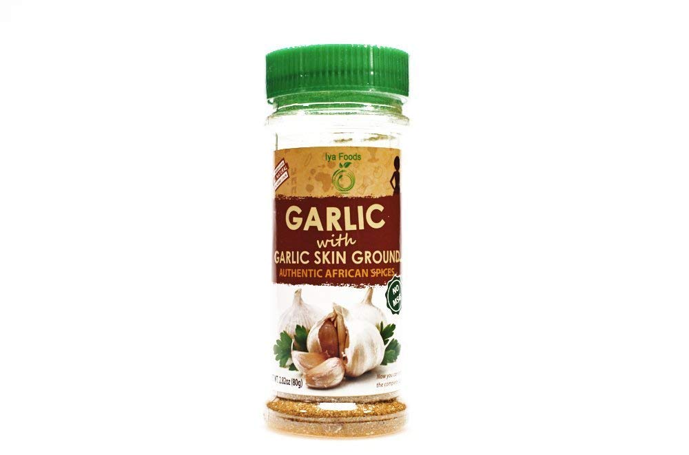 Iyafoods Garlic with Skin Ground